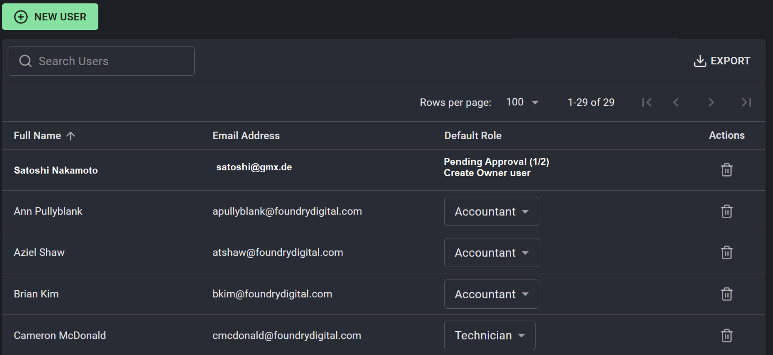 What is the request/approve feature?
